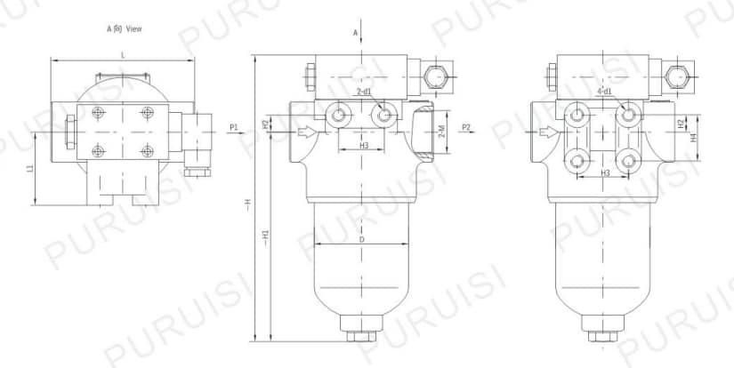 Type PLFA Hydraulic Line Filter -PURUISI